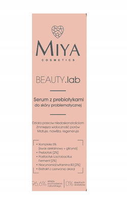 Miya Beauty.lab Serum z prebiotykami do skóry problematycznej 30ml ...