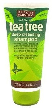 Beauty Formulas Tea Tree Szampon oczyszczający 200ml - Drogeria eKobieca.pl