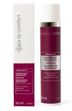 Back To Comfort Resveravit-C AGE GLOW Regenerujący krem na noc z ...