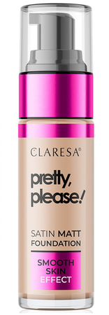 CLARESA Pretty Please Satynowo-matowy podkład do twarzy 06 33g ...