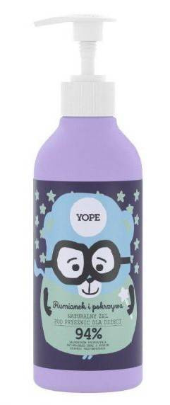Yope Naturalny Żel pod prysznic dla dzieci Rumianek Pokrzywa 400ml - Drogeria eKobieca.pl