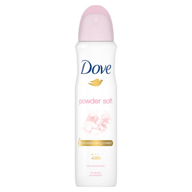 DOVE POWDER SOFT Antyperspirant spray 150ml - Drogeria eKobieca.pl