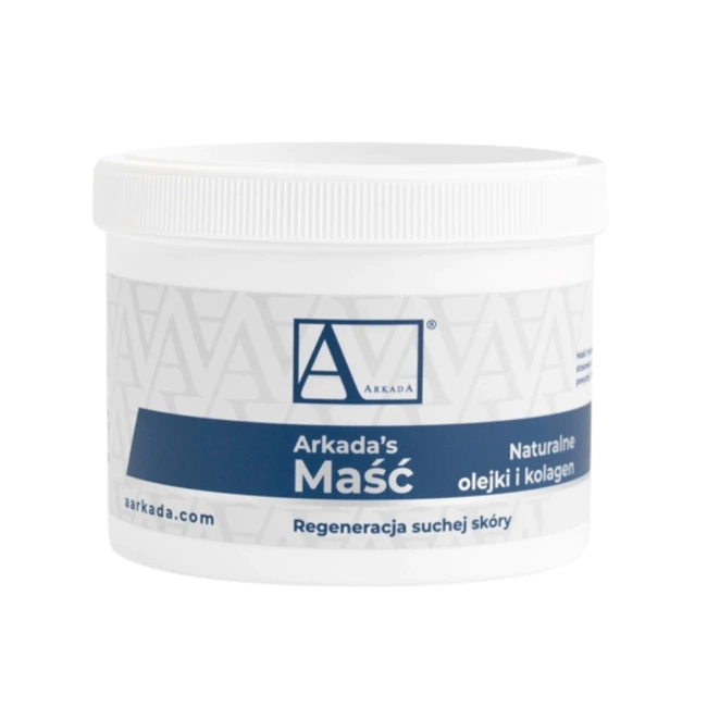 Arkada's Maść regenerująca do suchej skóry - Naturalne olejki i kolagen ...