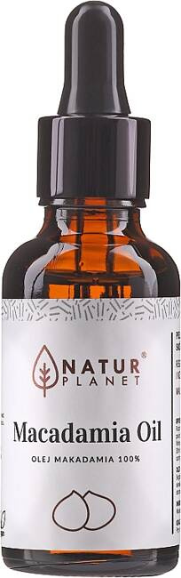 Natur Planet Macadamia Oil Olej macadamia 30ml - Drogeria eKobieca.pl