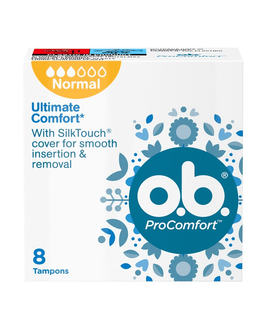 OB Pro Comfort Ultimate Comfort Tampony - NORMAL 8 sztuk - Drogeria ...