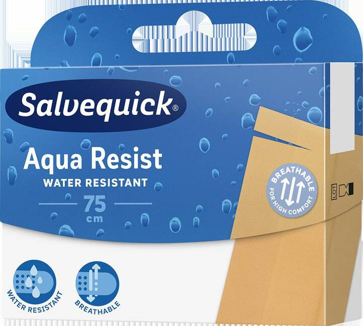 Salvequick Aqua Resist Plaster opatrunkowy do cięcia wodooporny - 75cm ...
