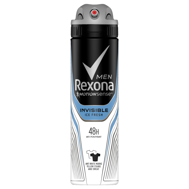 REXONA MEN INVISIBLE ICE FRESH 48H Dezodorant spray 150ml - Drogeria ...