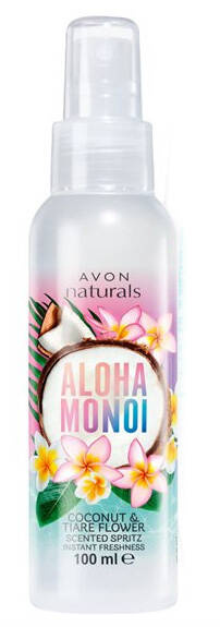 AVON NATURALS Aloha Monoi Mgiełka zapachowa Kokos Tahiti 100ml ...