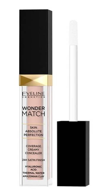 Eveline Cosmetics Wonder Match Concealer korektor w płynie 20 Peach 7ml - Drogeria eKobieca.pl