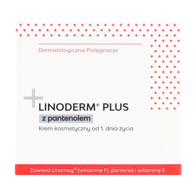Ziołolek Linoderm Plus + Pantenol Krem na dzień od 1 dnia życia 50ml ...