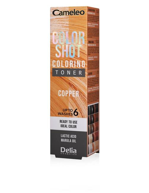 Delia Cameleo Color Shot Coloring Toner koloryzujący do włosów - Cooper ...