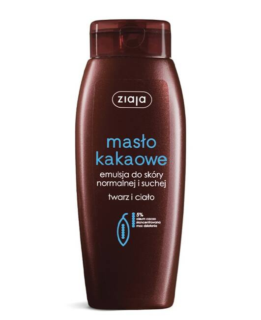 Ziaja Masło Kakaowe Emulsja do skóry normalnej i suchej 200ml - Drogeria eKobieca.pl
