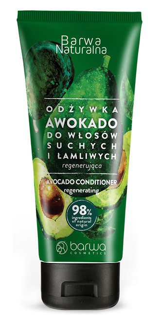 Barwa Naturalna Regenerująca odżywka do włosów Awokado 200ml - Drogeria eKobieca.pl